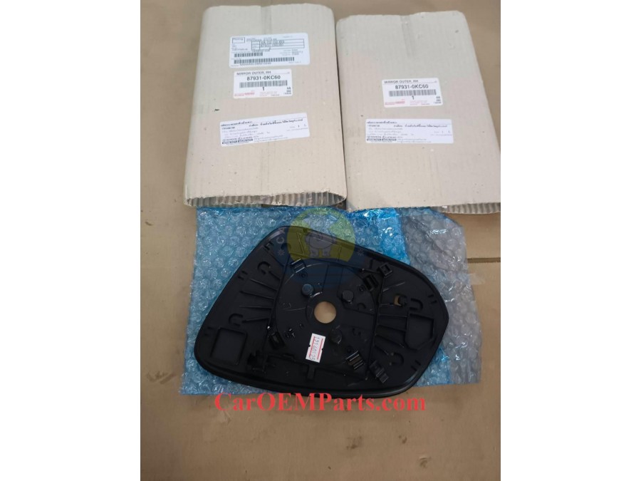 GENUINE TOYOTA MIRROR GLASS DOOR RH 87931-0KC60