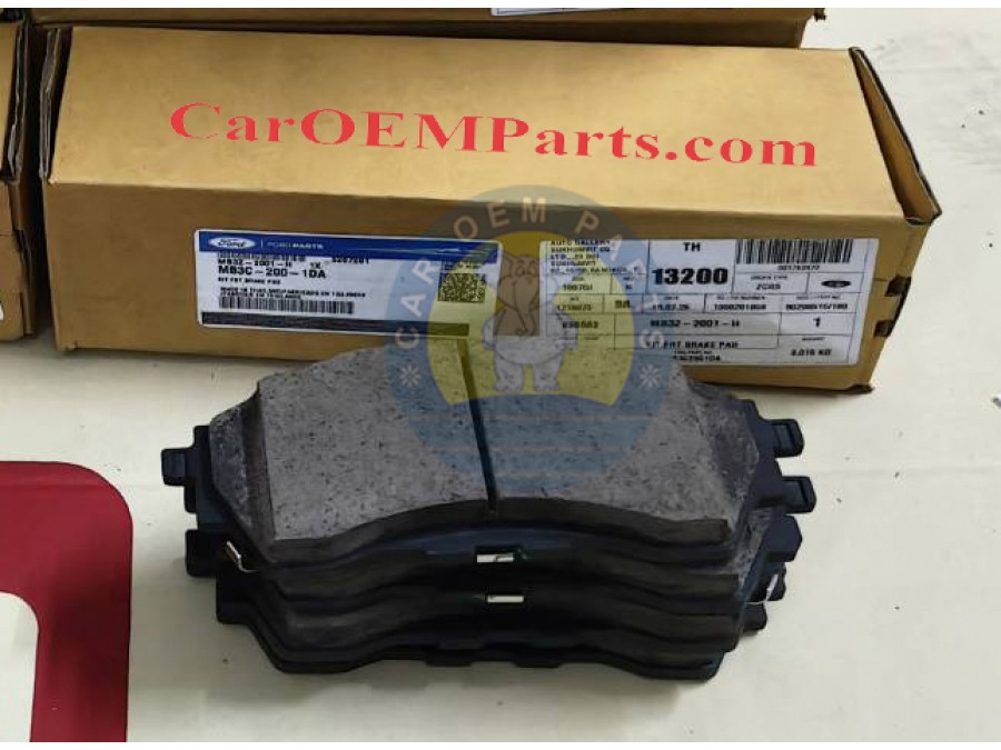 GENUINE FORD KIT FRT BRAKE PAD MB3C-2001-DA, MB3Z-2001-H