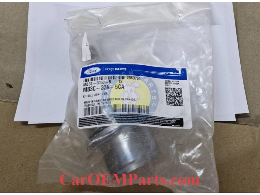 GENUINE FORD KIT BALL JOINT LWR MB3C-339-5CA, MB3Z-3050-B