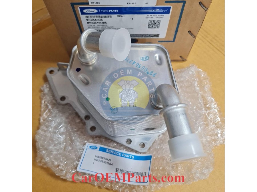 GENUINE FORD COOLER OIL MB3Q6A642BA, MB3Z6A642A