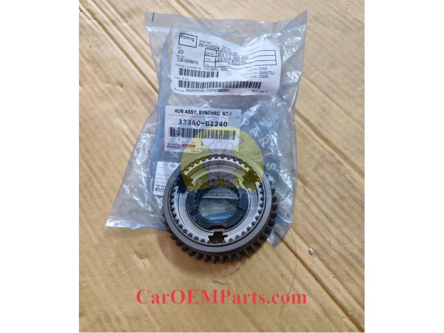 GENUINE TOYOTA HUB ASSY SYNCHRONIZER NO1 33360-BZ240