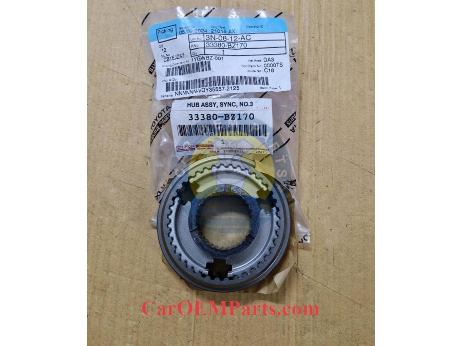 GENUINE TOYOTA HUB ASSY SYNCHRONIZER NO3 33380-BZ170