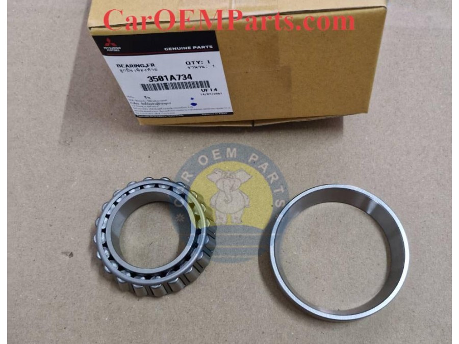 GENUINE MITSUBISHI BEARING FRONT DIFF SIDE 3501A734