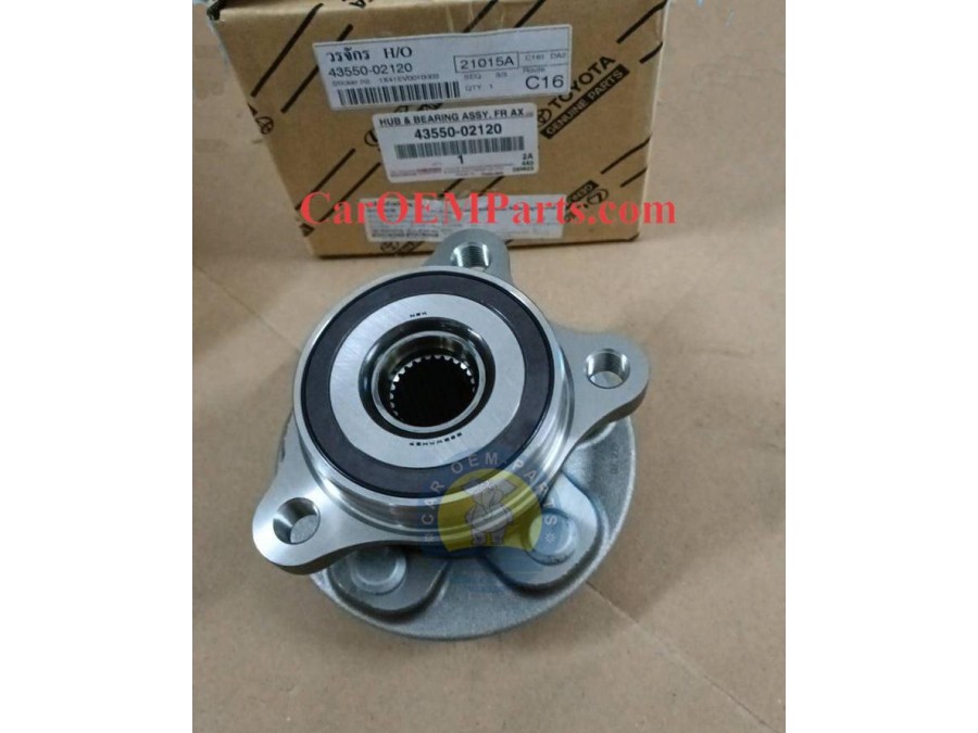 GENUINE TOYOTA BEARING FRONT AXLE 43550-02120, 4355002120