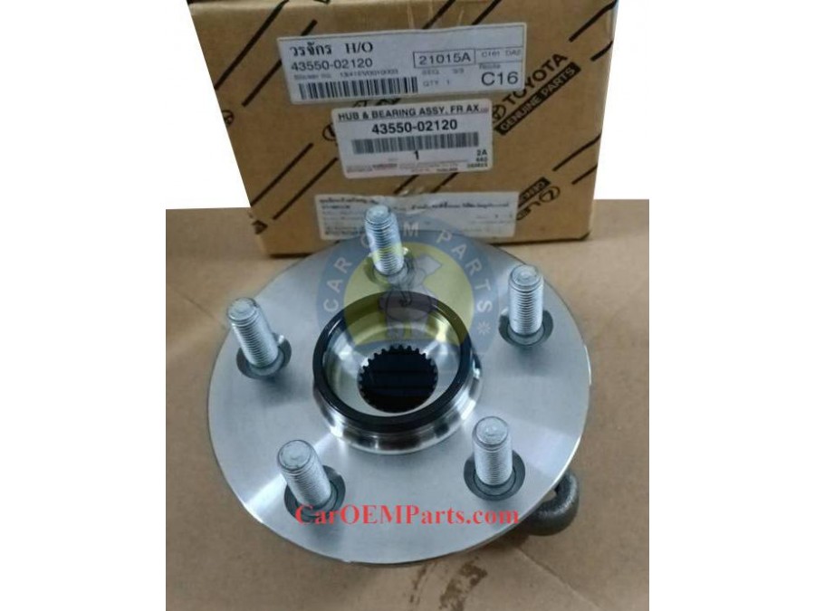 GENUINE TOYOTA BEARING FRONT AXLE 43550-02120, 4355002120