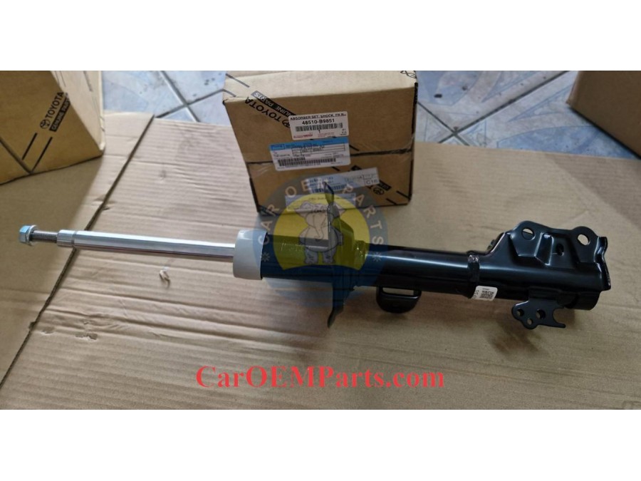 GENUINE TOYOTA ABSORBER SET SHOCK FR RH 48510-B9850, 48510-B9851