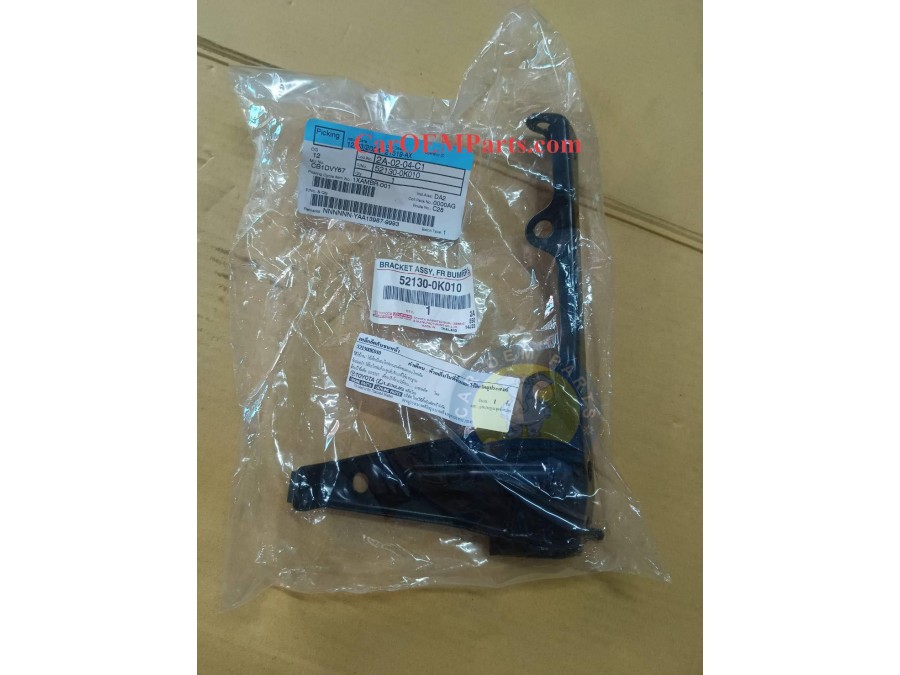 GENUINE TOYOTA BRACKET ASSY FRONT BUMP 52130-0K010