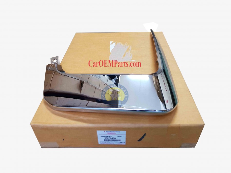 GENUINE MITSUBISHI GARNISH,FRONT BUMPER RH 6407A150