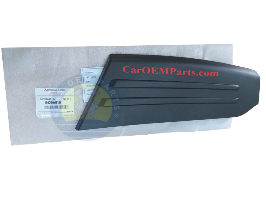 GENUINE MITSUBISHI COVER,REAR BUMPER LH 6420A019