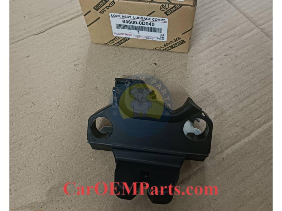 GENUINE TOYOTA LOCK LUGGAGE 64600-0D040