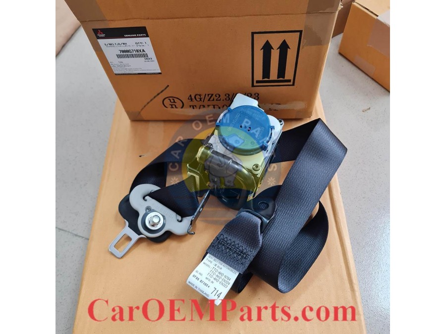 GENUINE MITSUBISHI SEAT BELT FRONT SEAT PRE-TENSIONER OTR RH 7000F152XA ...