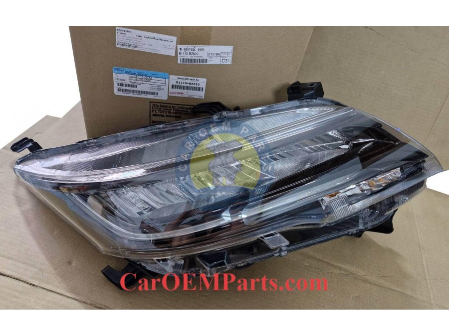 GENUINE TOYOTA HEADLAMP ASSY RH 81110-BZ620