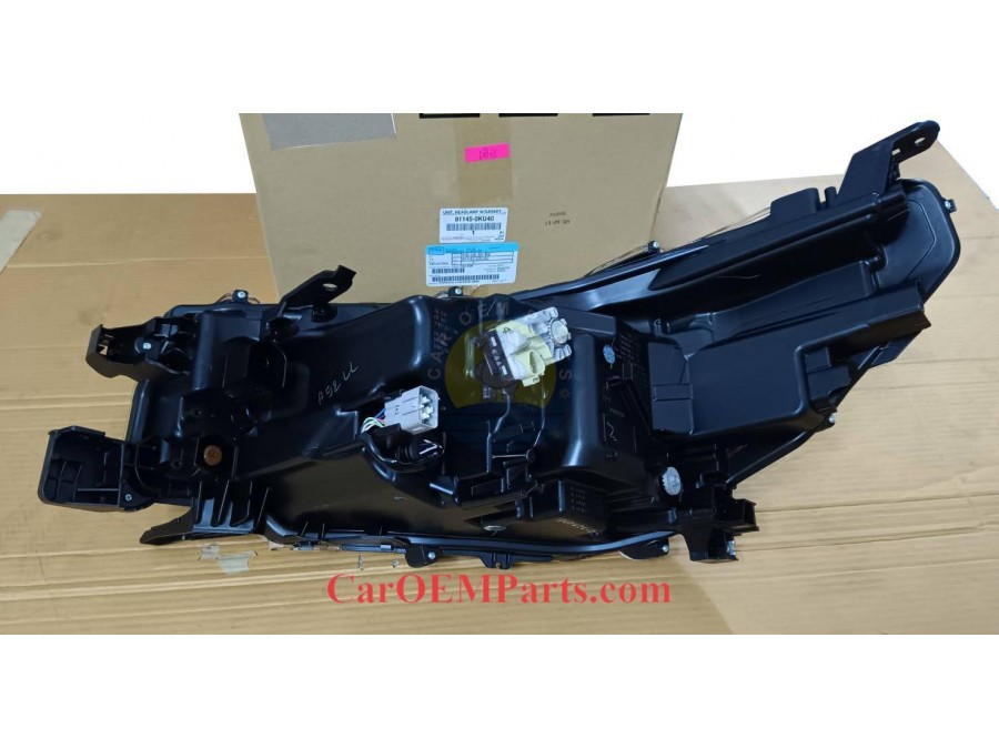 GENUINE TOYOTA UNIT HEADLAMP W/GASK 81145-0KU40
