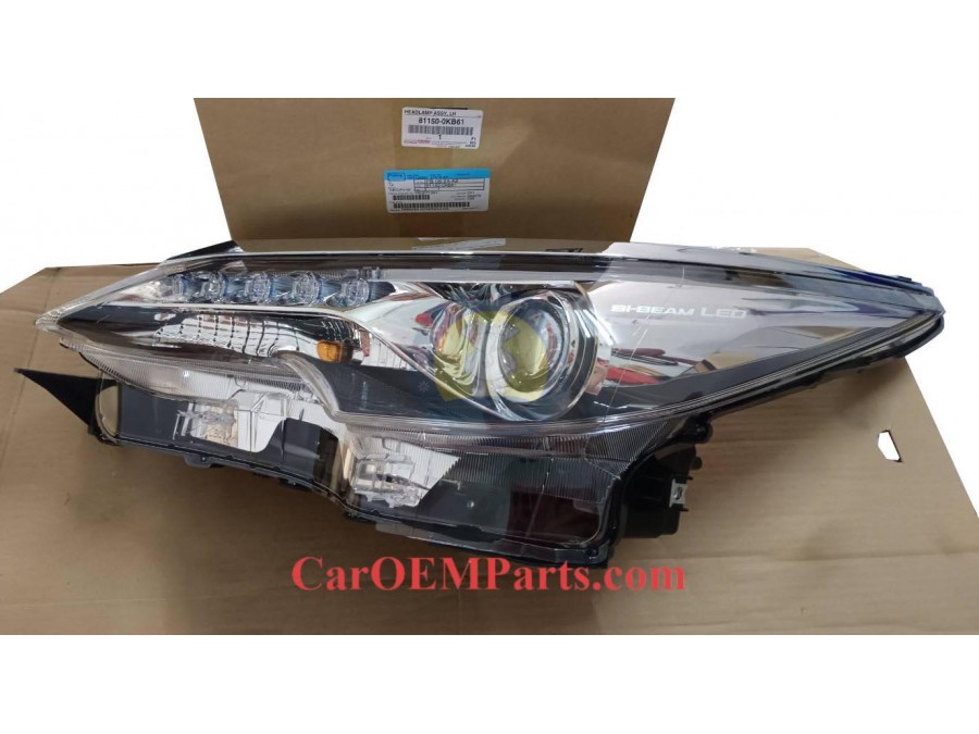 GENUINE TOYOTA HEADLAMP ASSY LH 81150-0KB60, 81150-0KB61