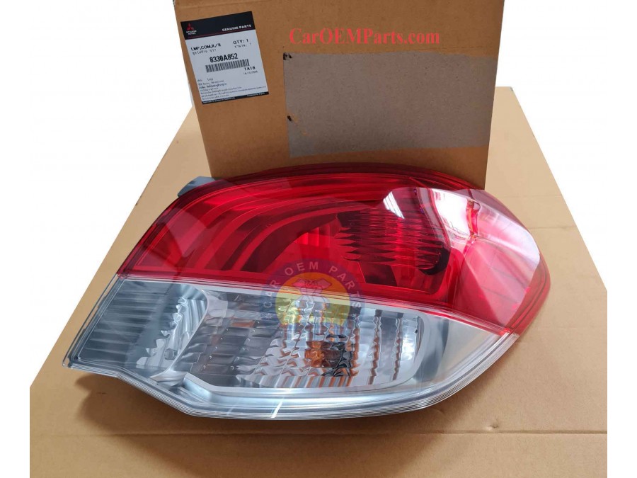 GENUINE MITSUBISHI ATTRAGE LAMP ASSY COMBINATION REAR RH 8330A852