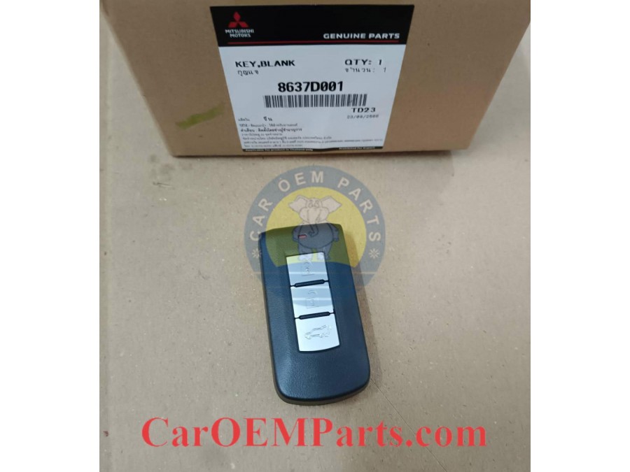 GENUINE MITSUBISHI KEY KEYLESS OPERATION BLANK 8637D001, 285E3W580P