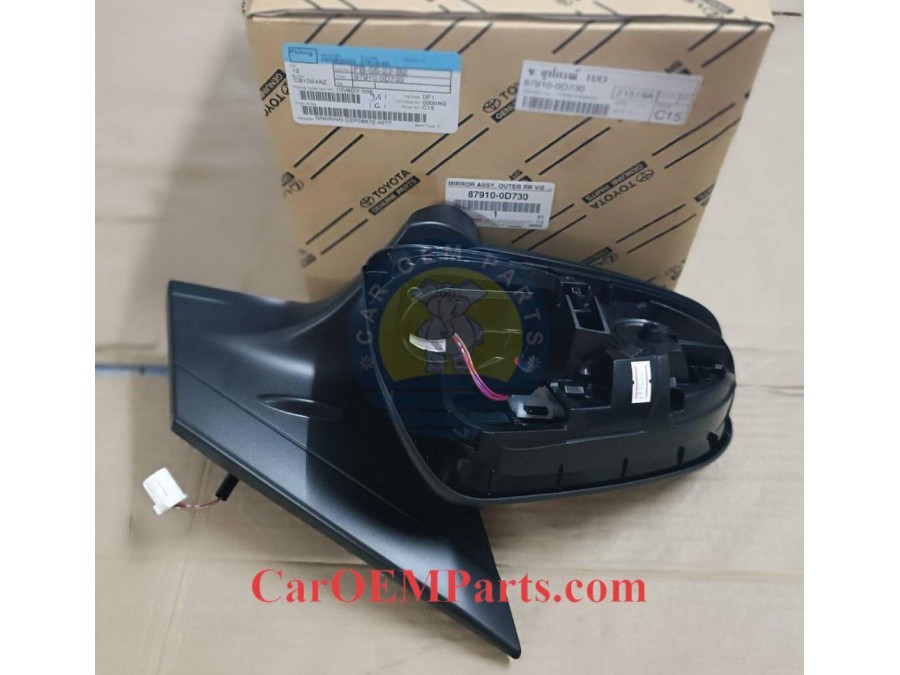 GENUINE TOYOTA MIRROR ASSY RH 87910-0D730