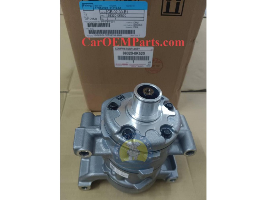 GENUINE TOYOTA COMPRESSOR 88320-0K520