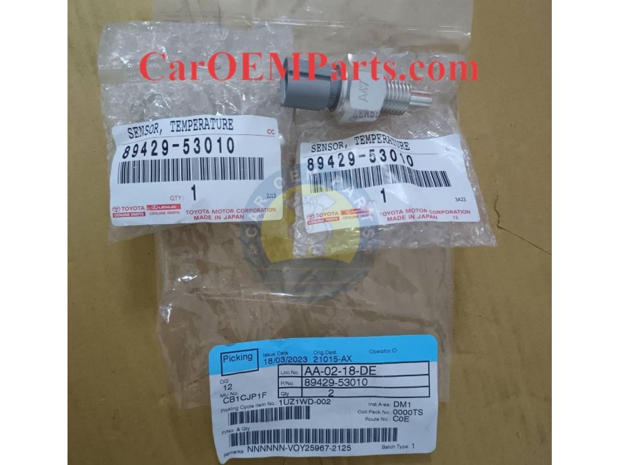 GENUINE TOYOTA SENSOR TEMPERATURE 89429-53010