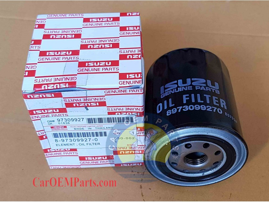 GENUINE ISUZU CARTRIDGE OIL FILTER 8973099270