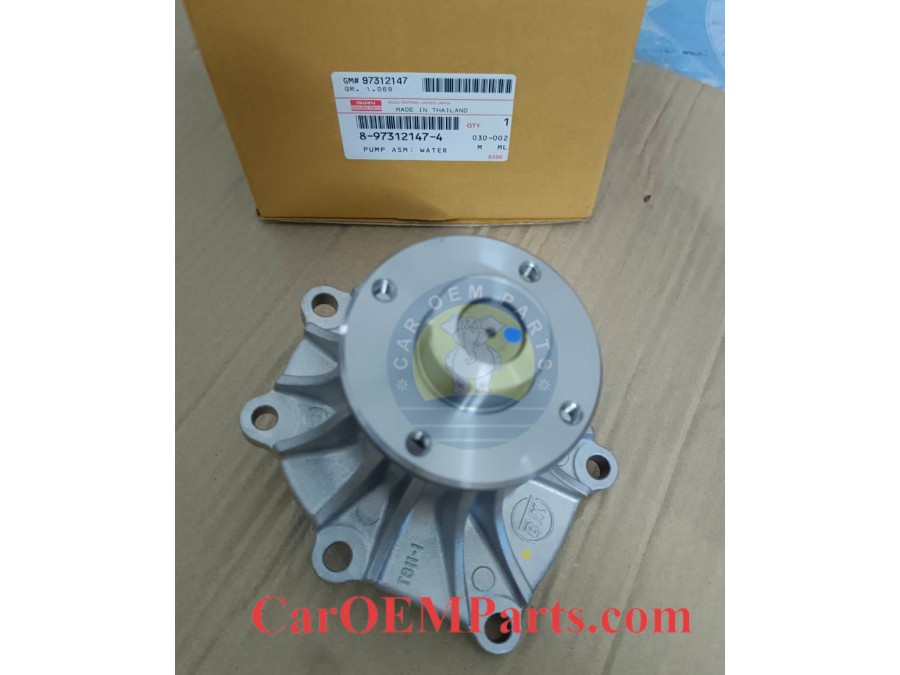 Genuine Isuzu D-Max Water Pump 8973121473, 8973121474