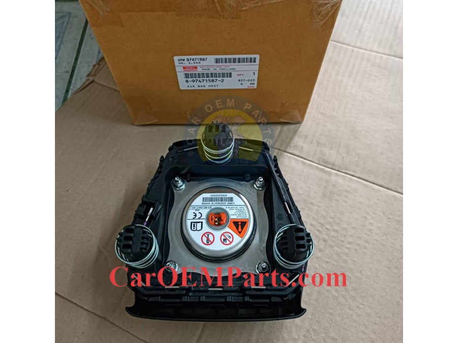 GENUINE ISUZU DRIVER AIRBAG UNIT 8-97471587-2