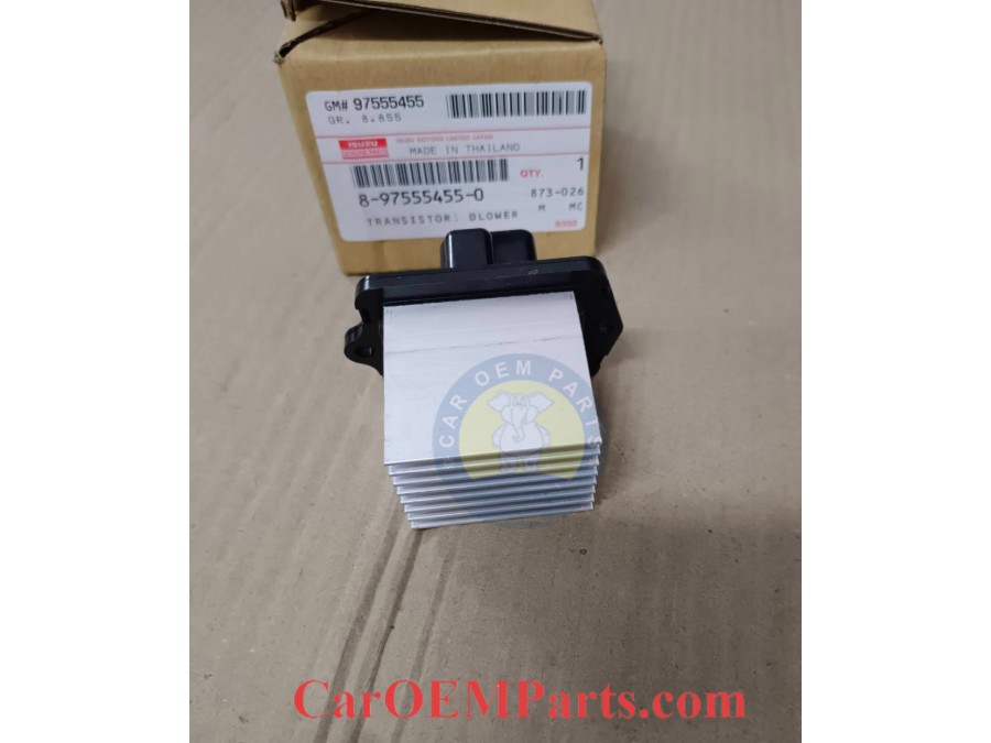 GENUINE ISUZU TRANSISTER BLOWER 8-97555455-0, 8-97555-455-0