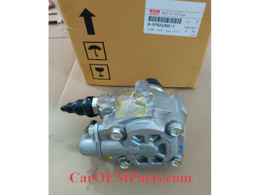 GENUINE ISUZU PUMP ASM OIL 8-97556972-0, 8-97824300-1, 8-97824300-2
