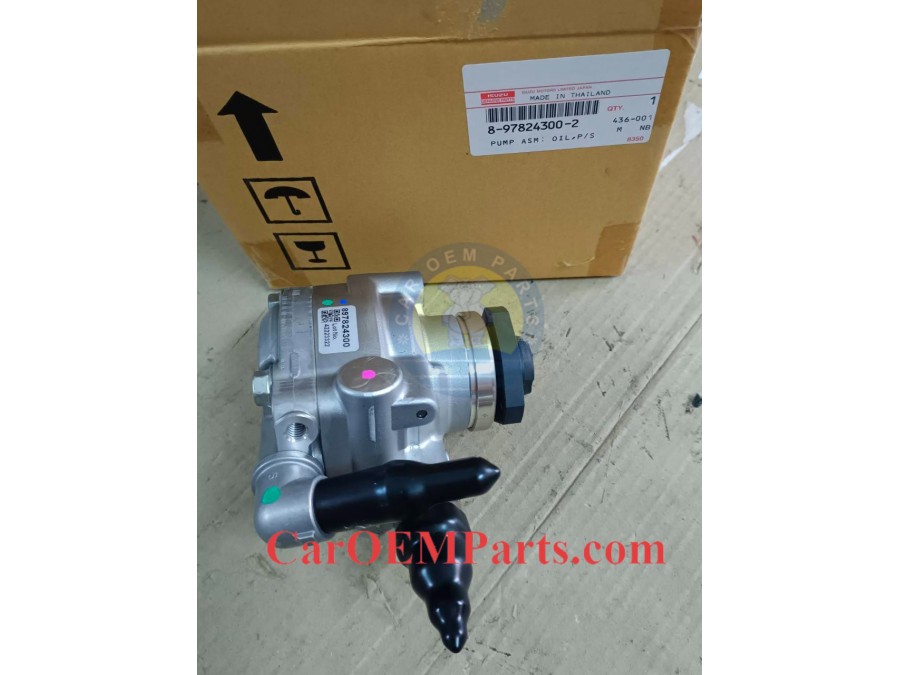 GENUINE ISUZU PUMP ASM OIL 8-97556972-0, 8-97824300-1, 8-97824300-2