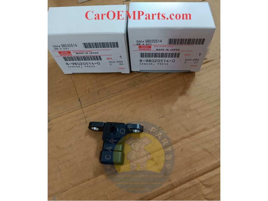 GENUINE ISUZU SENSOR PRESSURE 8-98020514-0, 8-98020-514-0