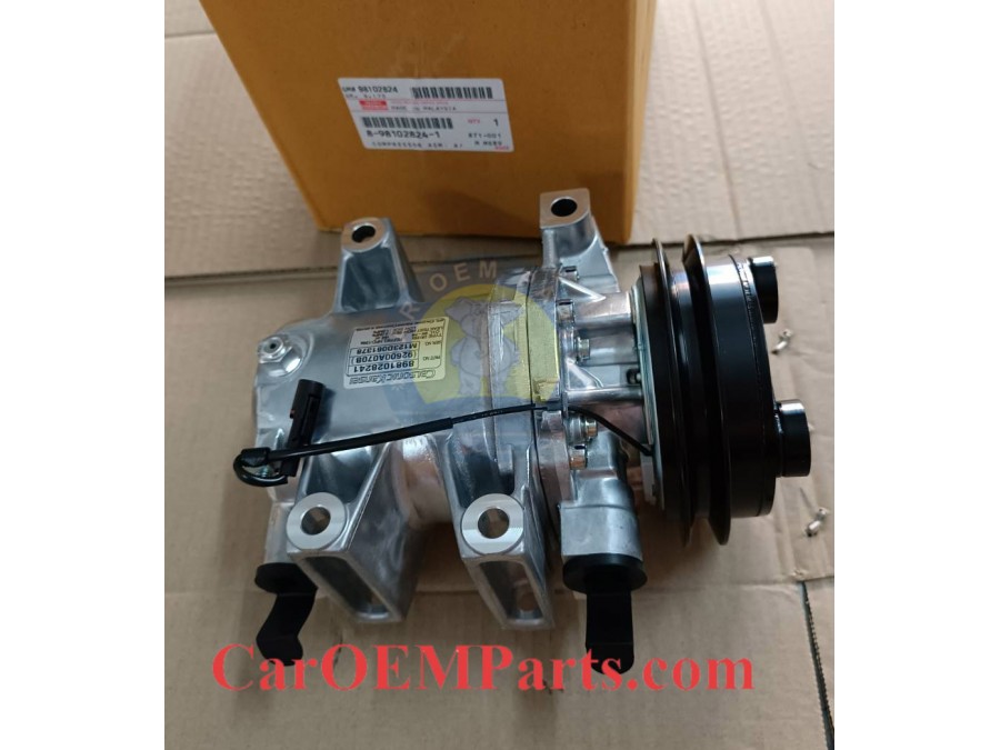 GENUINE ISUZU COMPRESSOR ASM AC 8-98102824-1, 8-98102824-2