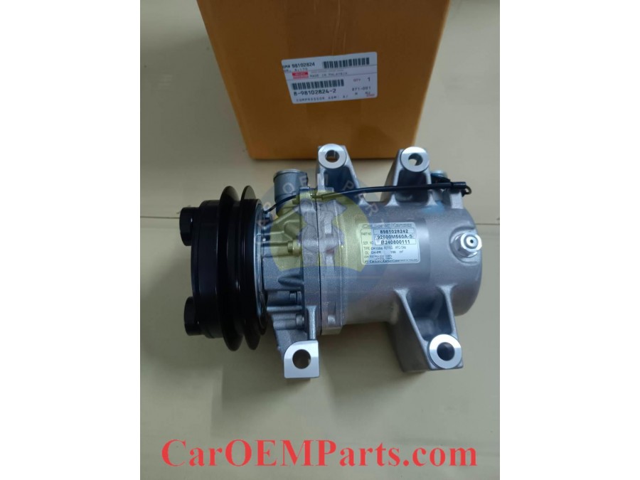 GENUINE ISUZU COMPRESSOR ASM AC 8-98102824-1, 8-98102824-2