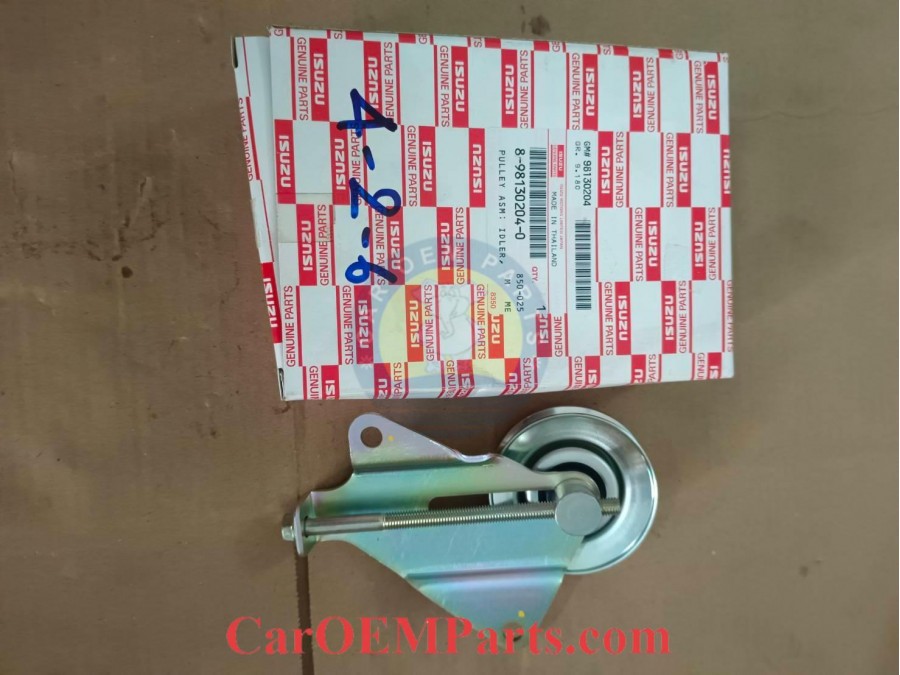 GENUINE ISUZU PULLEY ASM IDLER CMP 8-98130204-0