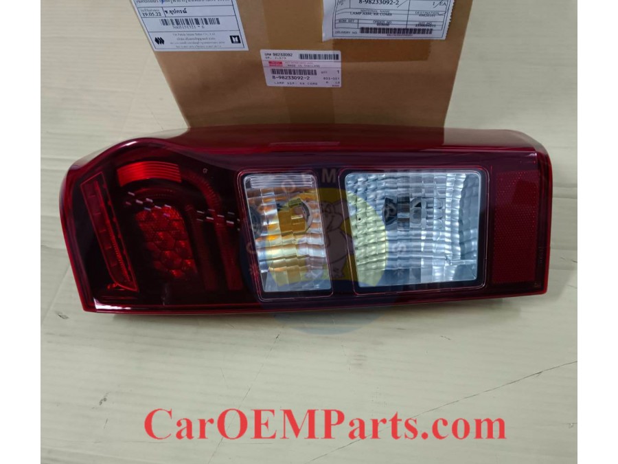 GENUINE ISUZU LAMP ASM REAR COMB 8-98233092-2