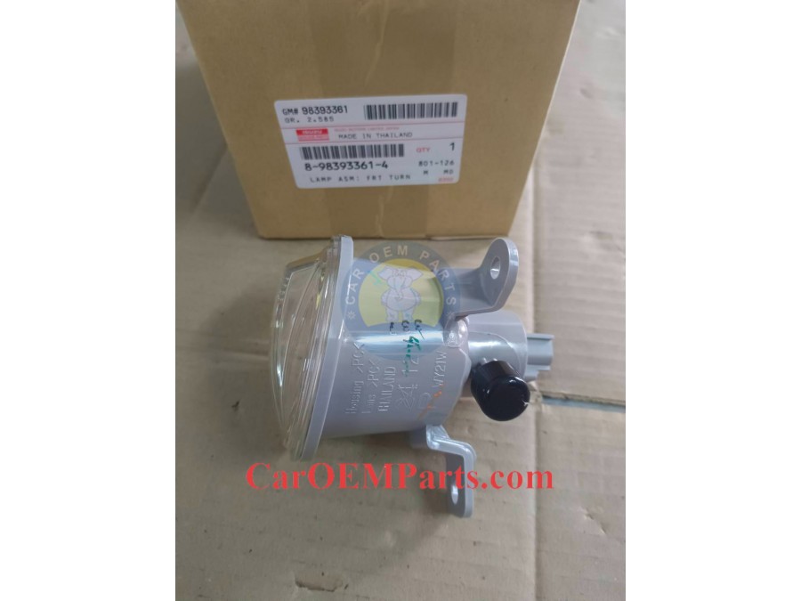 GENUINE ISUZU LMP ASM FOG 8-98393361-3, 8-98393361-4