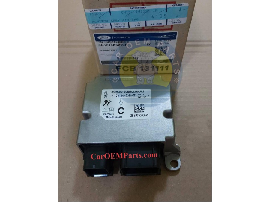 GENUINE FORD MONITOR ASSY AIR BAG CN1514B321CF, CN15-14B3-21CF, CN15 ...