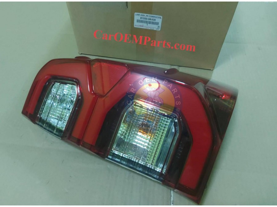 GENUINE TOYOTA LAMP ASSY REAR COMBINE 81550-0K430, 81550-0K431, 81550-0K690