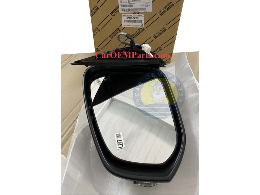 GENUINE TOYOTA MIRROR ASSY 87940-0KB72, 879400KB72