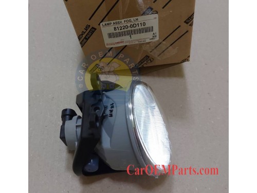 Genuine Toyota Lamp Assy Fog LH 81220-0D110