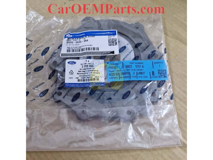 GENUINE FORD SEAL CRANKSHAFT GK2Q-6D354-AA, GK2Z-6701-A