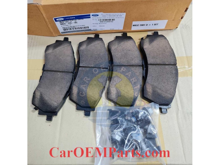 GENUINE FORD KIT FRT BRAKE PAD MB3C-2001-BC,MB3C-2001-BD, MB3Z-2001-D