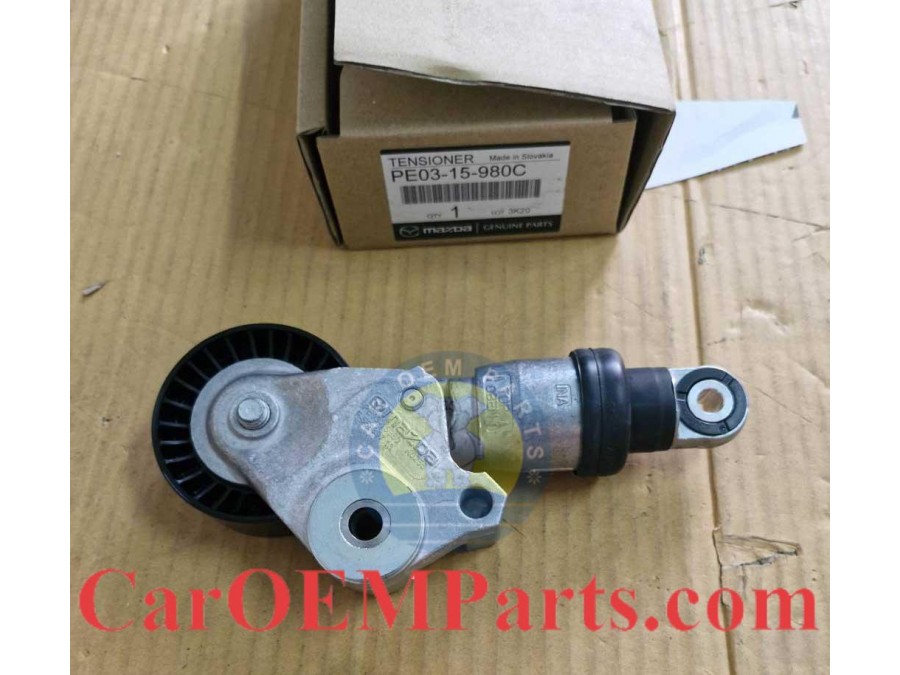 GENUINE MAZDA TENSIONER BELT'V' PE03-15-980B, PE03-15-980C